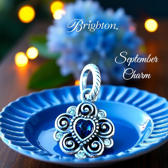 Brighton | Jewelry | Brighton September Blue And Clear Crystal ...